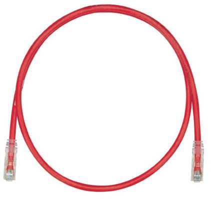 Panduit UTPSP48RDY Copper Patch Cord, Cat 6, Red Utp Cable, | Gordon ...