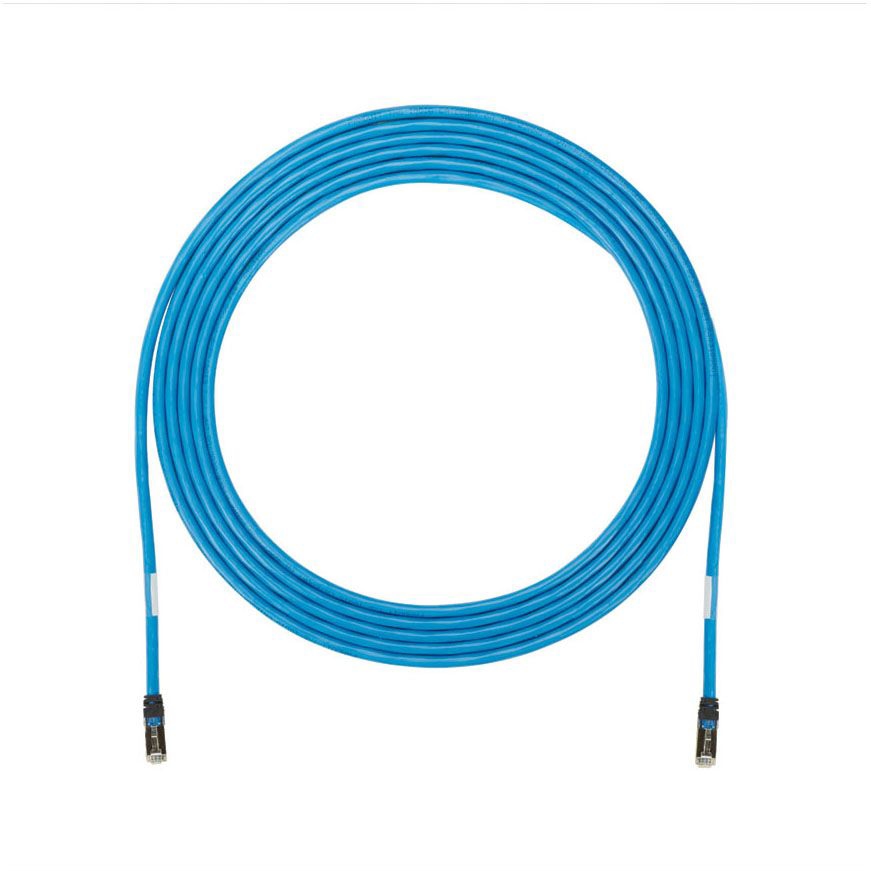 Panduit UZPPBU100 Zone Cord, Cat 6A, Utp Solid Plenum Blue | Gordon ...