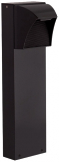 RAB BLED5-18 LED BOLLARD 18 5W COOL W/ SQUARE SLED BRONZE | Gordon ...