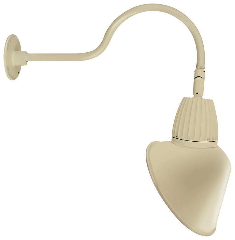 RAB GN1LED13NSACI Gooseneck Style-1 13W Spot Reflector | Gordon ...