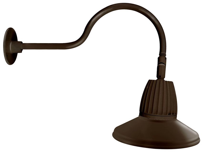 RAB GN1LED26NRSTBWN Gooseneck Style-1 26W Neutral | Gordon Electric ...