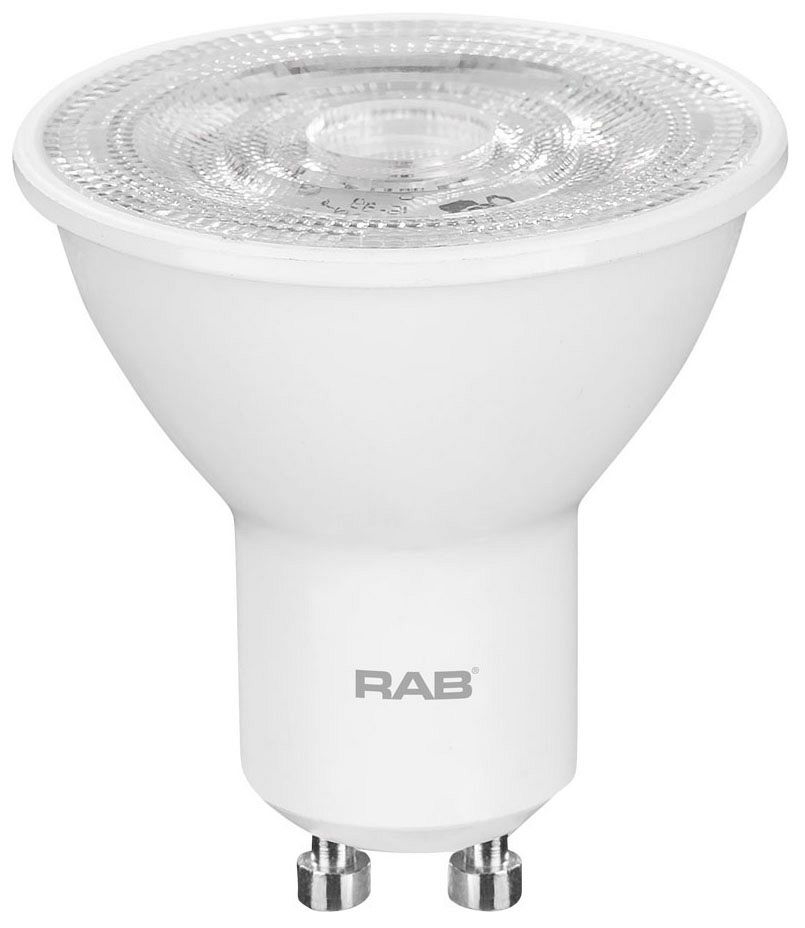 RAB GU10-4.5-840-35D-DIM Small Reflectors 350 Lumens Gu10 4.5W Base ...