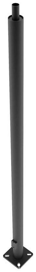RAB PR4-11-10WT Poles PR4 4" Round Pole 11 Gauge 10 Foot Welded Tenon ...
