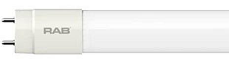 RAB T8-6-24P-840-DIR LED TUBE T8 PLASTIC 2FT TYPE A 6W 4000K 900LM 25PK ...