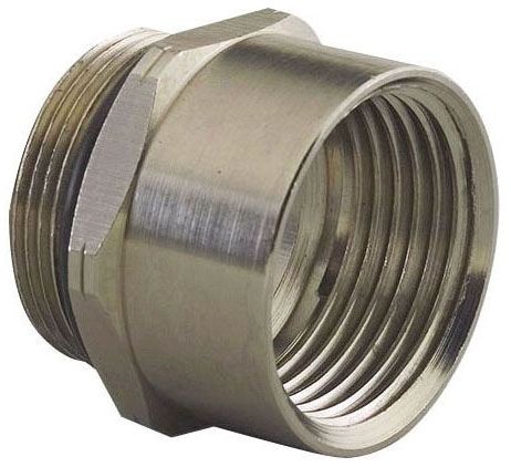 Remke RAM-20M50F Theaded Adapter M (ISO) Thread, Nickel Plated Aluminum ...
