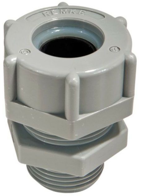 Remke RSP-108 Cord Connector, Nylon, 1/2"" NPS, Cable Range .438 -0.5 ...