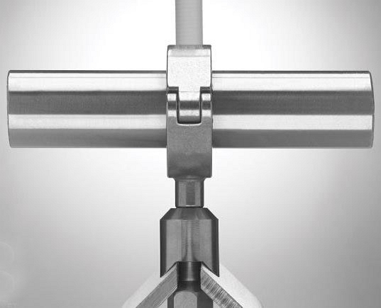 Robroy RRBCLM.PIPE1 Compact Size Behringer Sanitary Split Ring Clamp ...