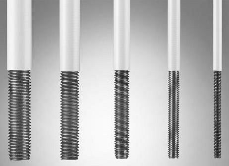 Robroy RRPVC304125/8 Threaded Rod 5/8"" 304 12Ft Long-FDA Certified PVC ...