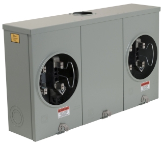 SQUARE D UT2R2122B : HORIZONTAL METER RINGLESS OH/UG 200A 2 POS ...