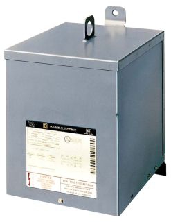 SQUARE D 25S1F : TRANSFOMER DRY 1PH 25KVA 240X480V-120/240V | Gordon ...
