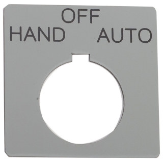 SQUARE D 9001KN160SP : PUSH BUTTON LEGEND PLATE 30MM T-K | Gordon ...