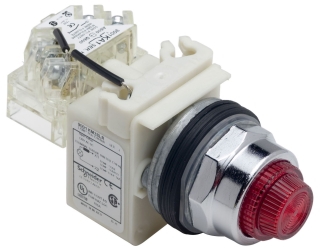 SQUARE D 9001KT38LRR31 : PILOT LIGHT 120VAC 30MM TYPE K +OPTIONS ...