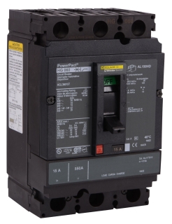 SQUARE D HJL36100 : MOLDED CASE CIRCUIT BREAKER 600V 100A | Gordon ...