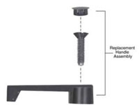 SQUARE D HRPA : CIRCUIT BREAKER REPLACEMENT HANDLE | Gordon Electric ...