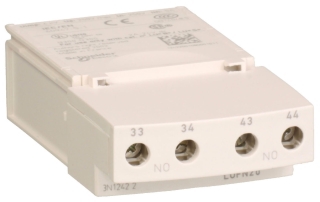 SQUARE D LUFN20 : AUX. CONTACT MODULE 2NO W/TERMS | Gordon Electric ...