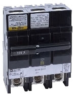 SQUARE D QOB3125VH : MINIATURE CIRCUIT BREAKER 240V 125A | Gordon ...