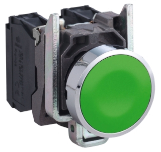 SQUARE D XB4BA31 : PUSHBUTTON OPERATOR 22MM XB4 +OPTIONS (NRI) | Gordon ...