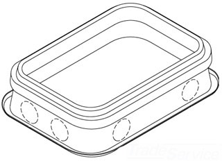 QUAZITE E00243608A 8IN EXTENSION | Gordon Electric Supply, Inc.