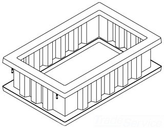 QUAZITE E0A304818A 18IN EXTENSION | Gordon Electric Supply, Inc.