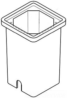 QUAZITE PC0808BA12 BOX W/NO BASE 12IN | Gordon Electric Supply, Inc.
