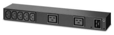 APC AP6120A Rack PDU, Basic, 0U/1U, 100-240V/20A, 220-240V/16A, (7) C13, (2) C19 | Gordon ...