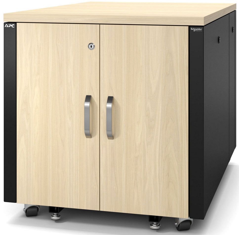 APC AR4012A APC NetShelter Soundproof 12U Server Rack Enclosure Maple ...