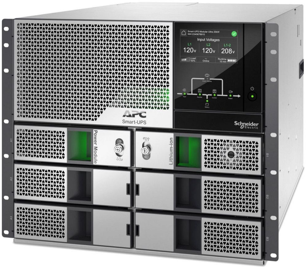 APC SRYL5K20RMXLT APC Smart-UPS Modular Ultra 5kW Scalable to 20kW N+1 ...