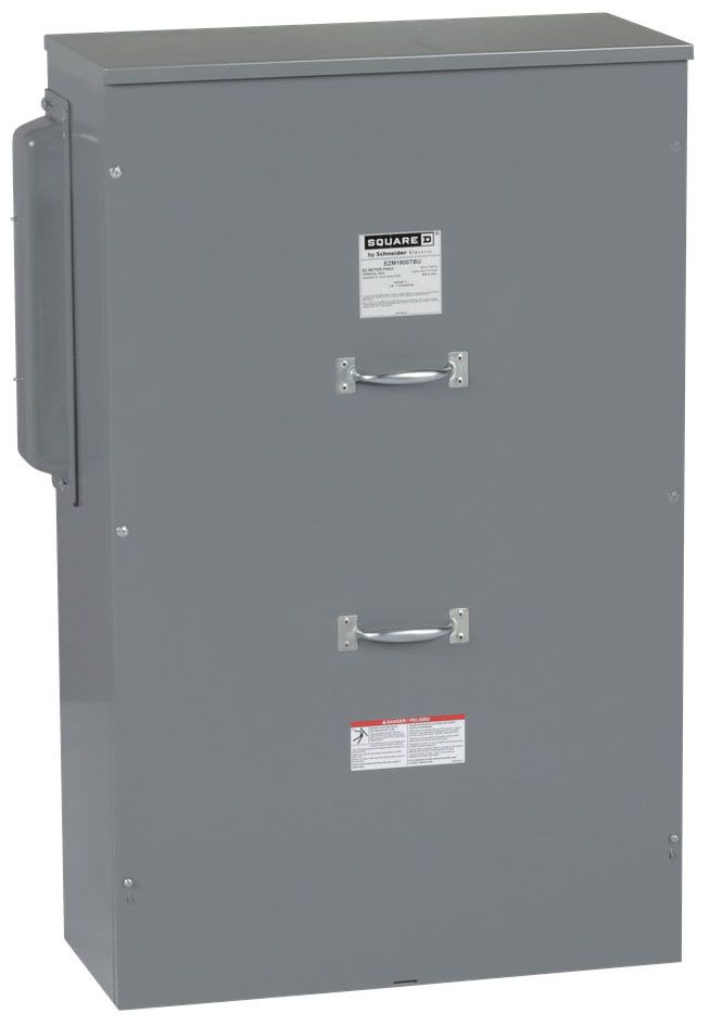 Square D EZM1800TBU Metering EZM Underground Terminal Box 800A 1-Phase ...