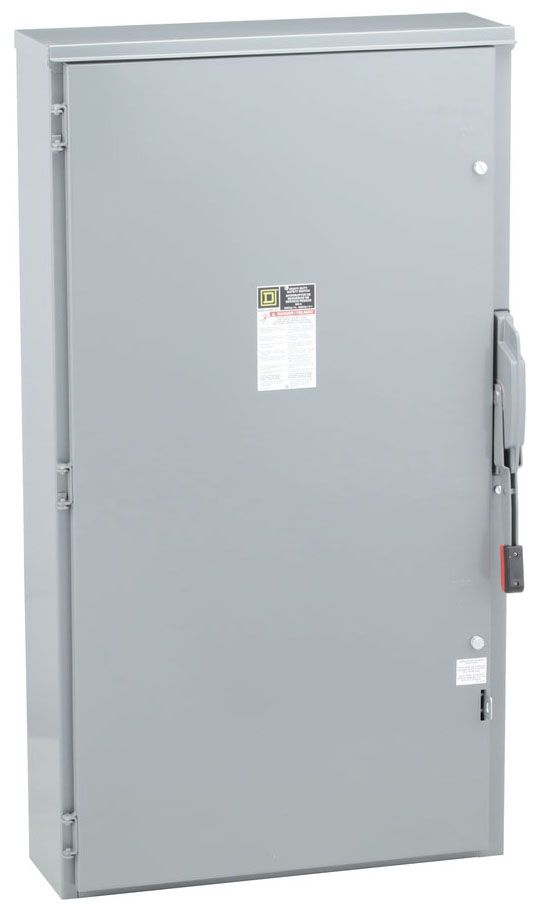 SQUARE D H366NR : SWITCH FUSIBLE HEAVY DUTY 600V 600A 3P NEMA 3R ...