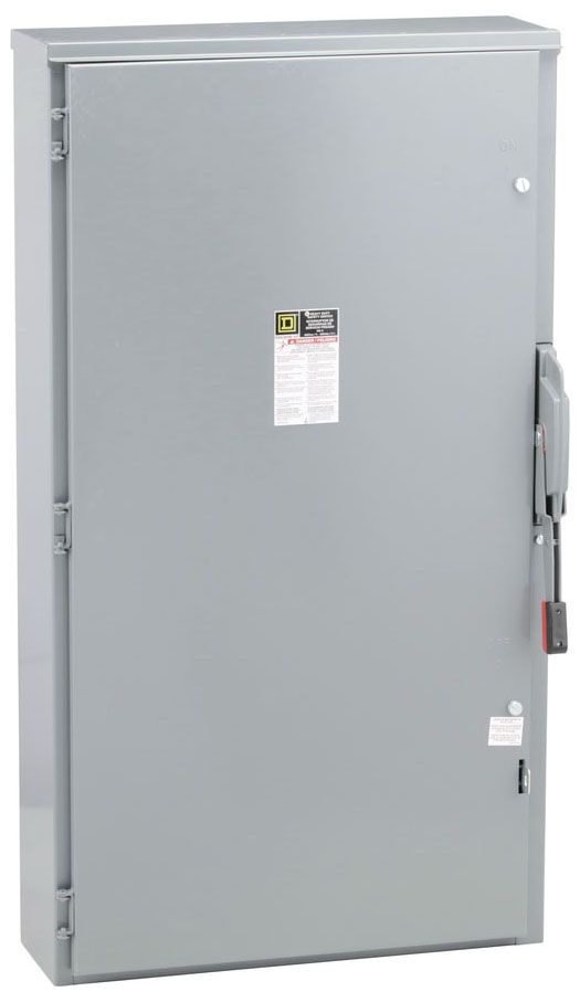 SQUARE D HU365R : SWITCH NONFUSIBLE HEAVY DUTY 600V 400A 3P NEMA3R ...