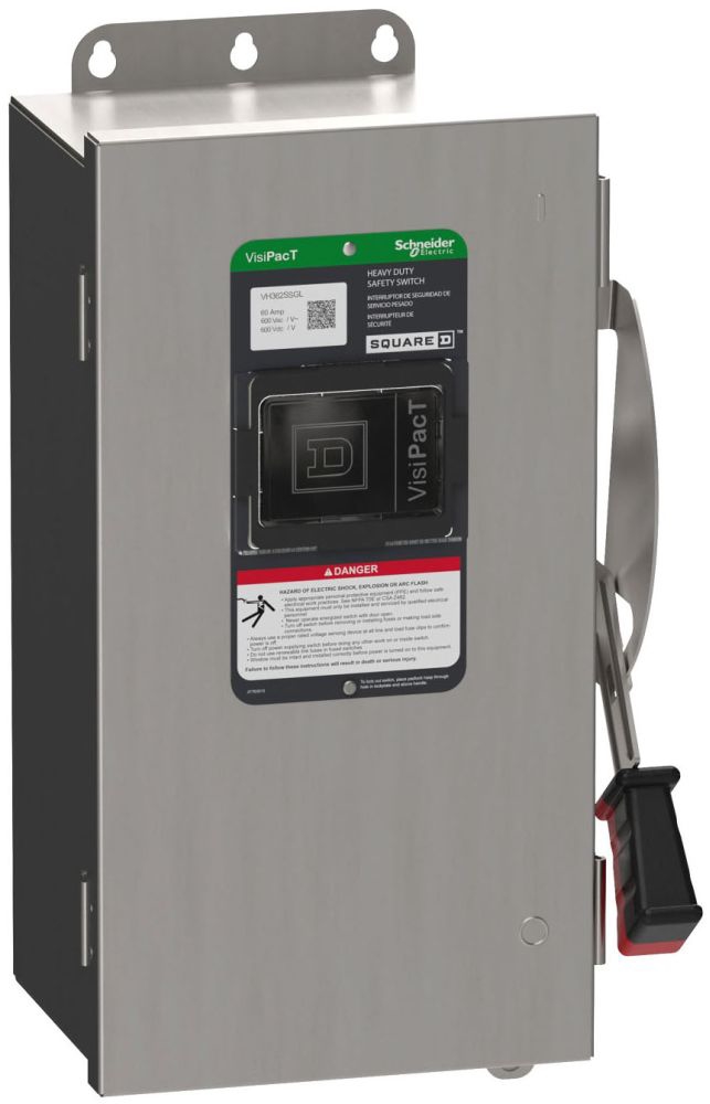 Square D VH362SSGL 3-Pole 60A Safety Switch | Gordon Electric Supply, Inc.