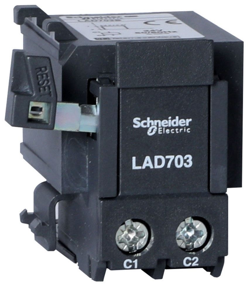 Square D LAD703F Bimetallic Overload Relay Remote Stop/Reset | Gordon ...