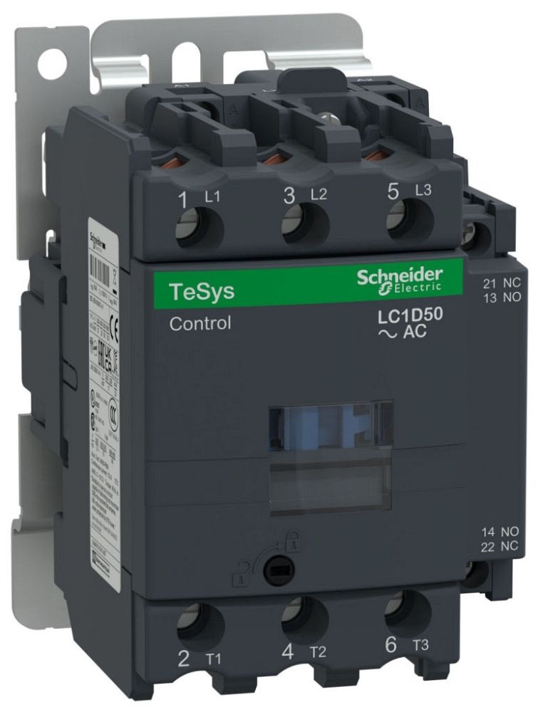 Square D LC1D50G7 Contactor 600VAC 50Amp IEC +Options | Gordon Electric ...