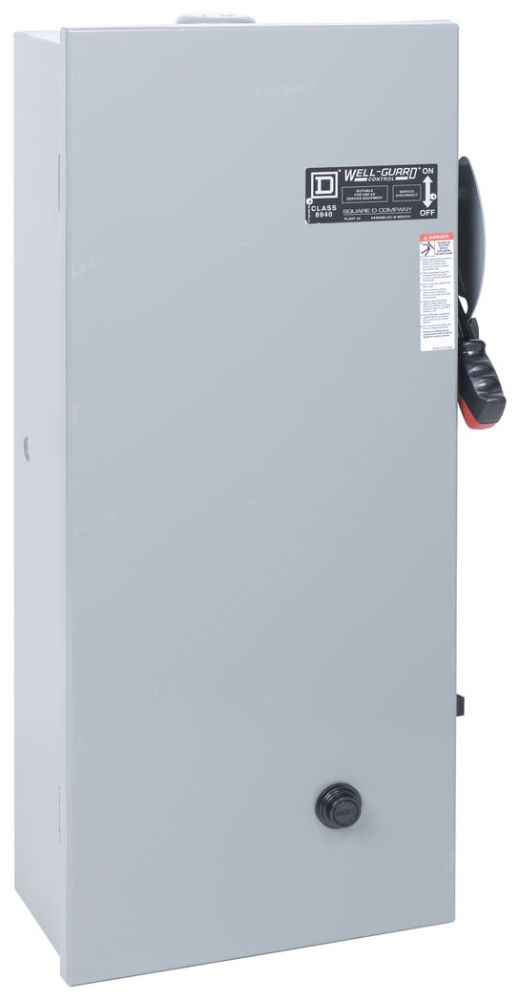Square D 8940SSD4025 Pump Panel 480VAC 45Amp Nema +Options | Gordon ...
