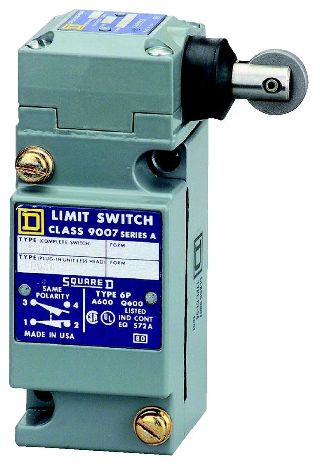 SQUARE D 9007C66F : LIMIT SWITCH 600V 10AMP C +OPTIONS | Gordon ...