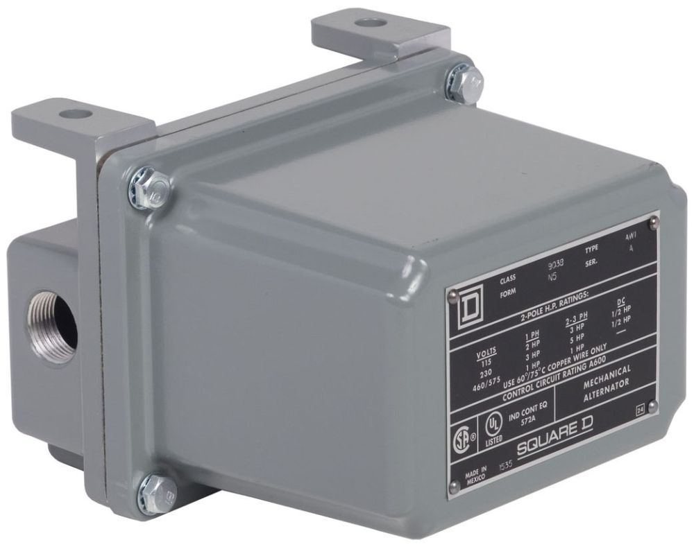 Telemecanique 9038AW1N5 Float Switch 575Vac 1Hp Type A +Options ...