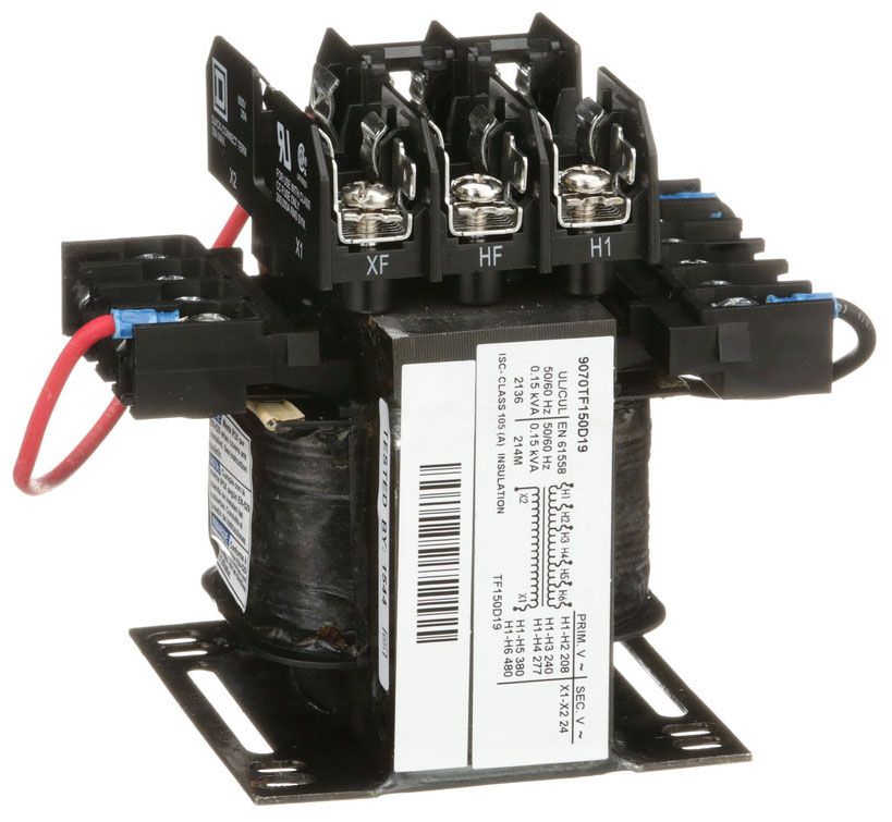 SQUARE D 9070TF150D19 : TRANSFOMER CONTROL 150VA MULTIPLE VOLTAGES ...