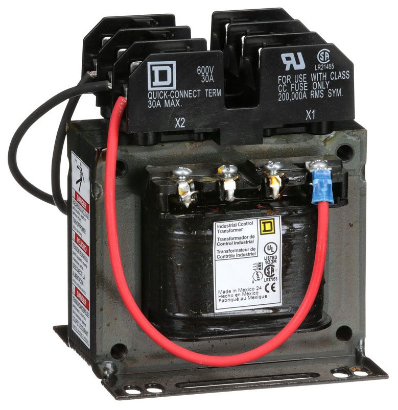SQUARE D 9070TF200D1 : TRANSFORMER CONTROL 200VA 240/480V-120V | Gordon ...