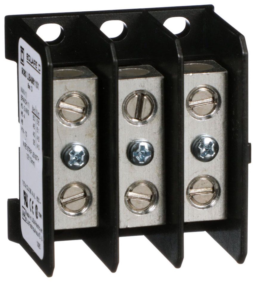 Square D 9080LBA361101 Power Distribution Block 600V 115A | Gordon ...