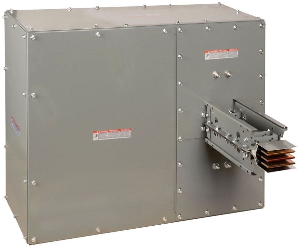 Square D AFH2516GCTB Tap Box - I-Line - 1600A - 4W - Aluminum - 48 ...