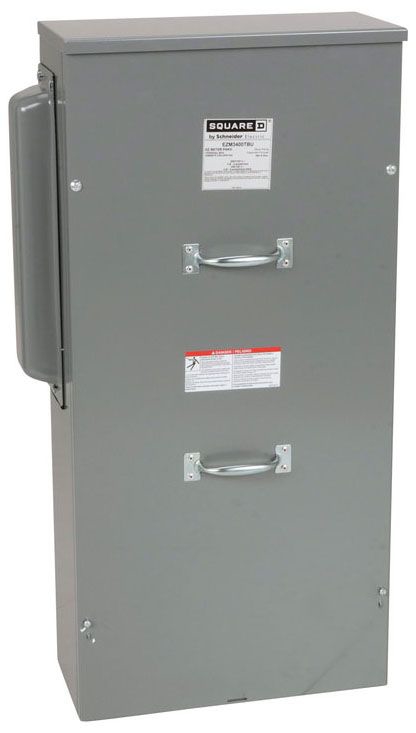 SQUARE D EZM3400TBU : METERING EZM UNDERGROUND TERM BOX 400A 3PH ...