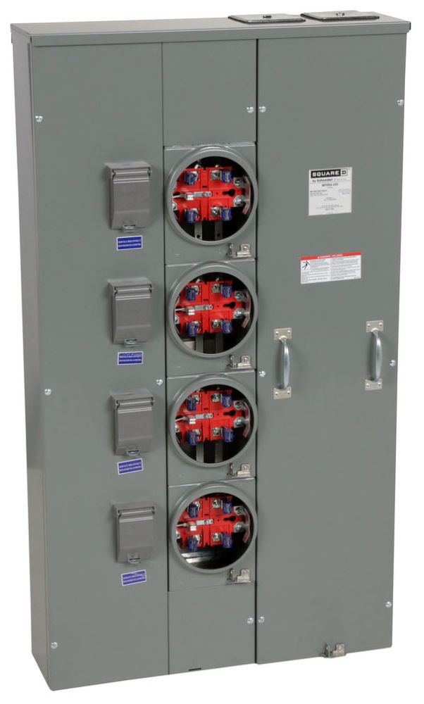 SQUARE D MPR64200 : METER MP DEVICE RINGLESS 200A 4 POSITION | Gordon ...