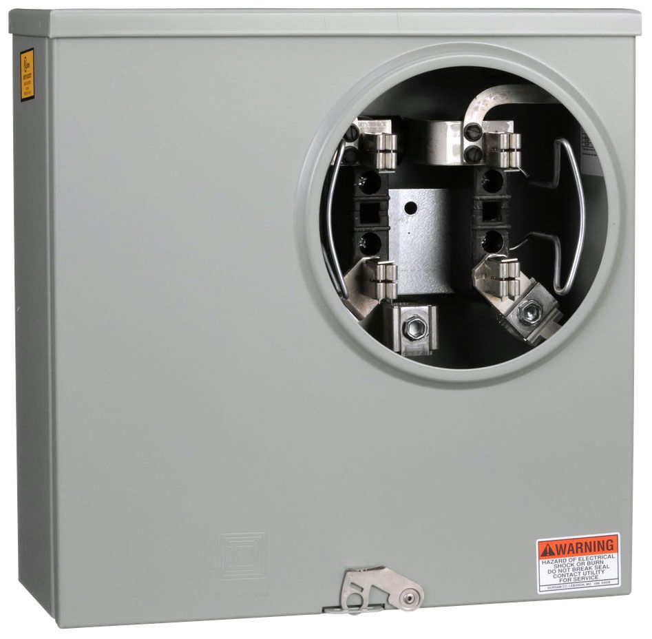 Square D UHTRS223A Meter Socket Ringless Horn Underground 200A | Gordon ...