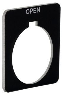 SQUARE D 9001KN209BP : PUSH BUTTON LEGEND PLATE 30MM T-K | Gordon ...