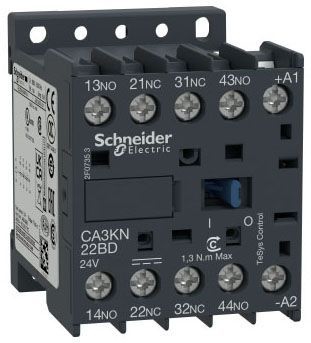 SQUARE D CA3KN22BD : CONTROL RELAY 600VAC 10AMP IEC +OPTIONS | Gordon ...