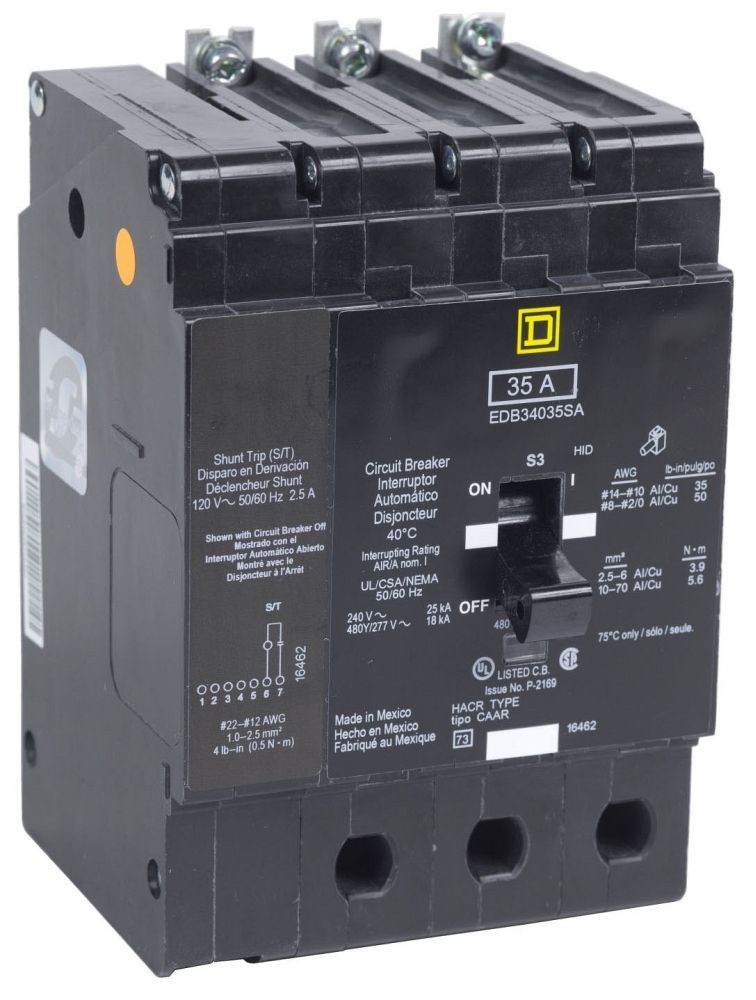 Square D EDB34090AABASA 3P 90A CB | Gordon Electric Supply, Inc.