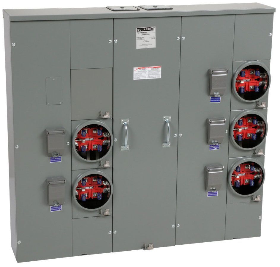 SQUARE D MPR85200 : METER MP DEVICE RINGLESS 200A 5 POSITION | Gordon ...