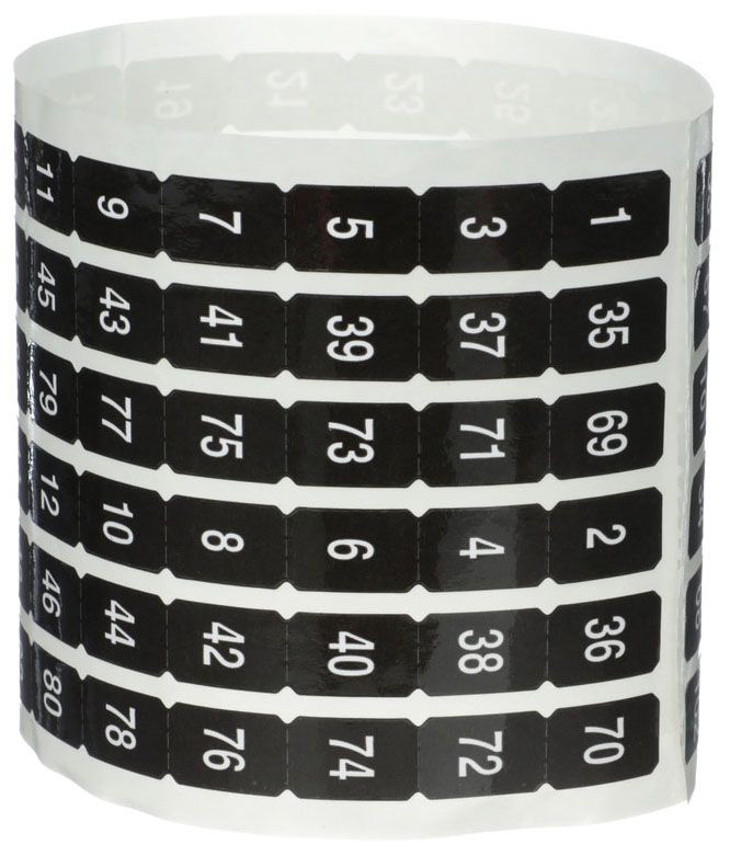 SQUARE D NQ102OE : NUMBER STRIP 1-102 ODD/EVEN NQ | Gordon Electric ...