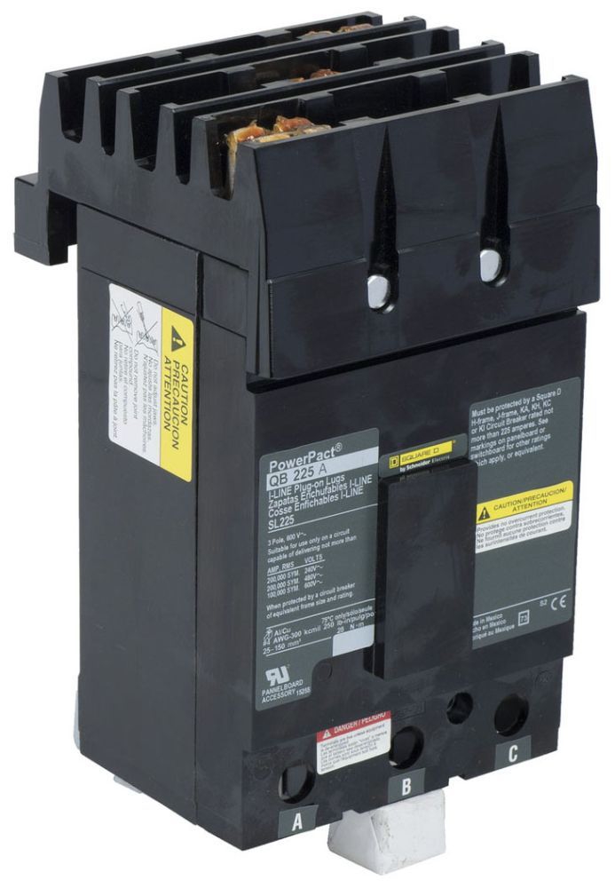 SQUARE D SL225 : CIRCUIT BREAKER SUB-FEED LUG KIT | Gordon Electric ...