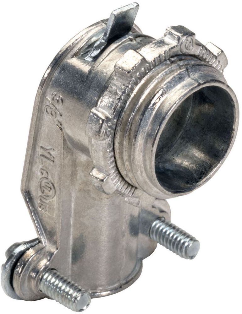 Topaz 102 3/4"" 90D Die-Cast BX-Flex Connector | Gordon Electric Supply ...